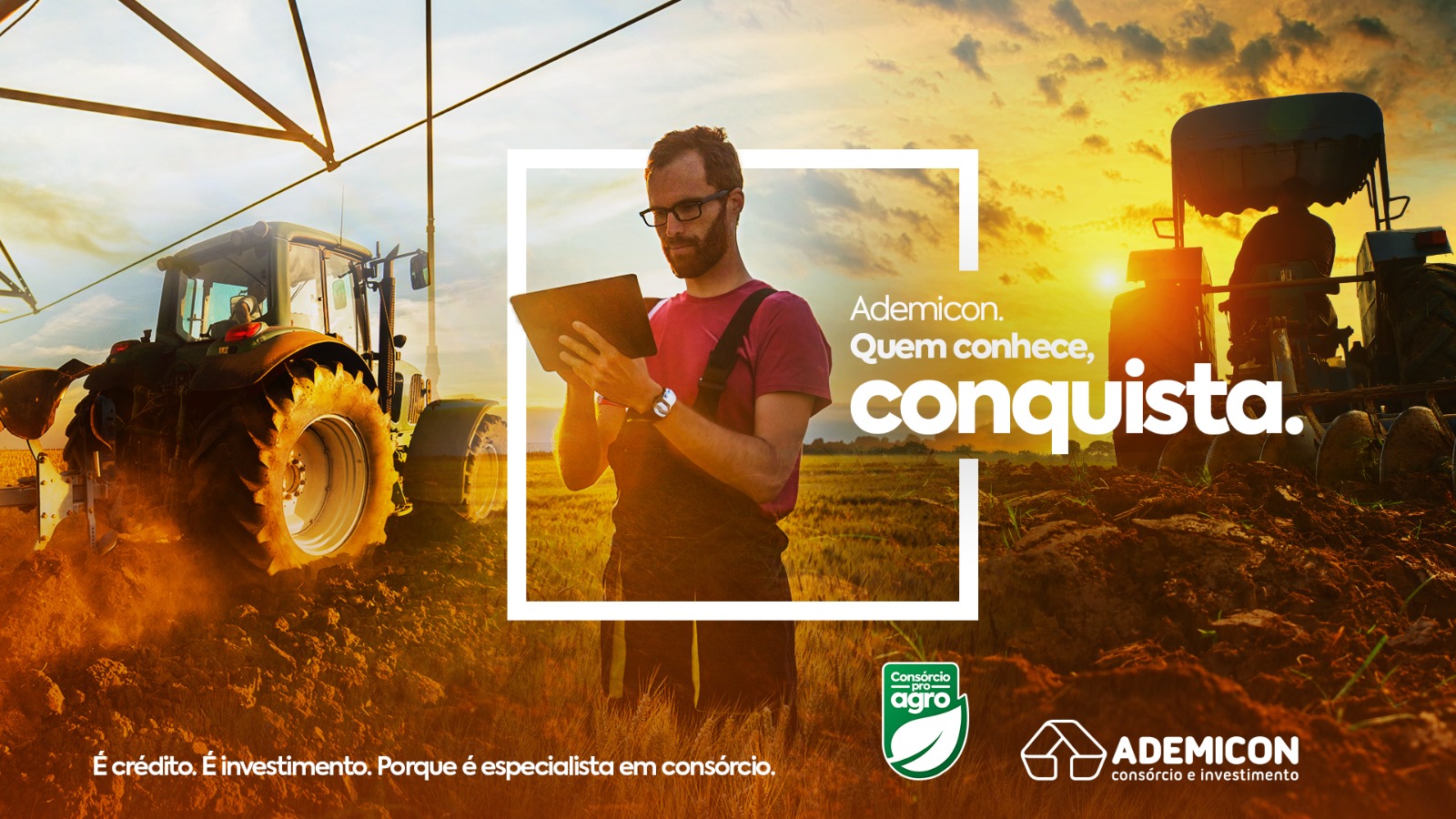 Seu negócio com o Consórcio Agro Ademicon